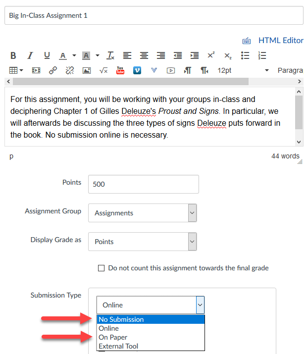 Canvas Basics Gradebook Setup Grading California State University